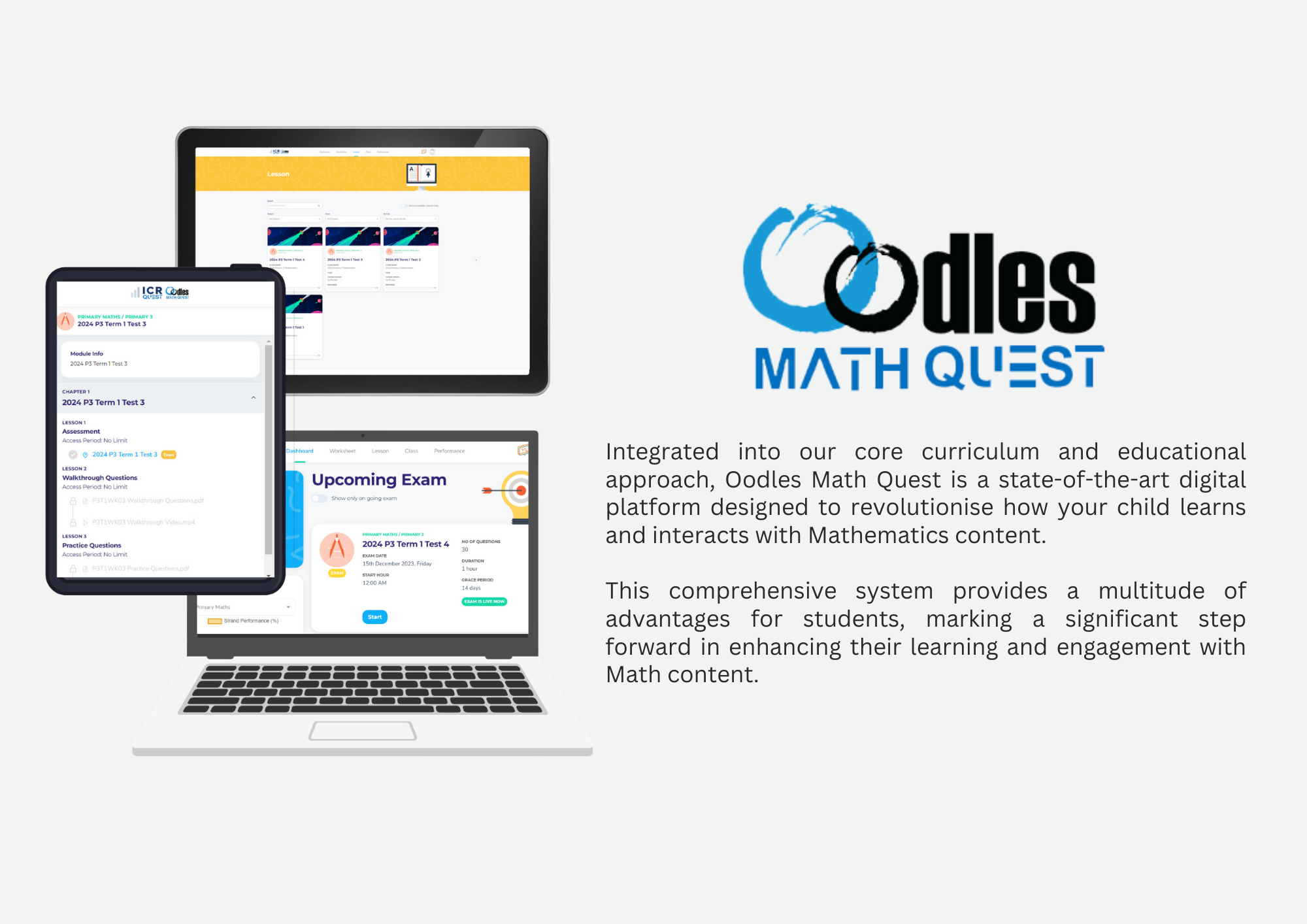 Quality Math Programmes for Primary & Secondary School | Oodles Learning